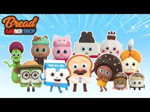 BreadBarbershop3 | Episode 1~14 | english/animation/dessert/cartoon