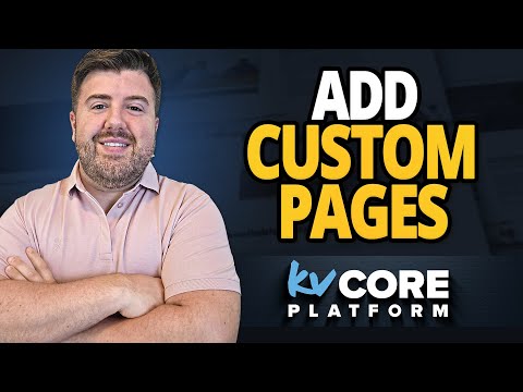 kvCORE: How to Add Custom Pages & Embed Calendly Link Into IDX Website