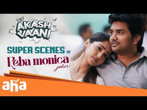 Reba Monica John 🥰 Romantic scenes from Akash Vaani | Kavin | Streaming on @ahaTamil