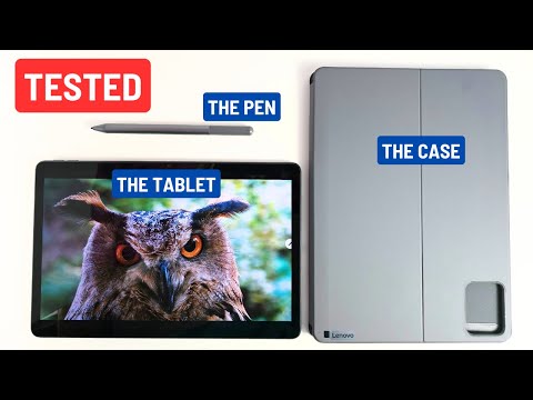 Best Tablet? Lenovo Tab M11, Tab Pen, Folio Case | Unboxing & Review