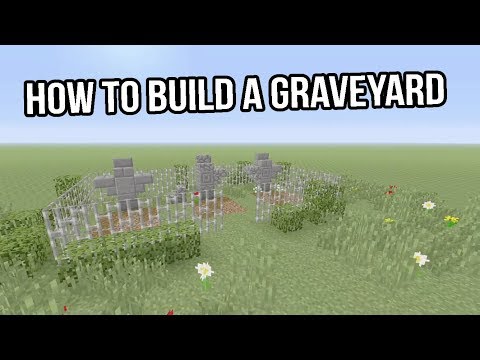 Minecraft | How to Build a Graveyard
