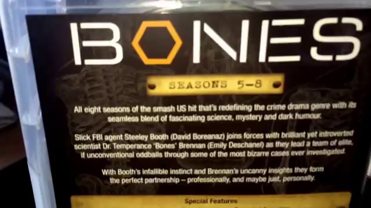 Bones Dvd collection set season 1 to 8