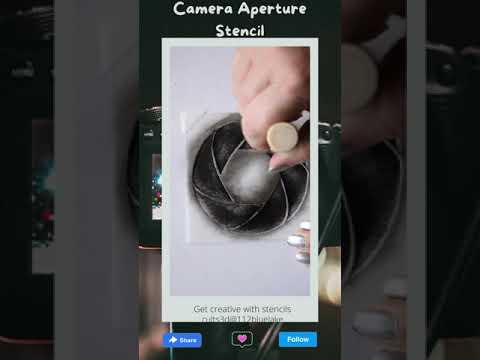STL file Camera Aperture Stencil 📷 ・3D printer model to download・Cults