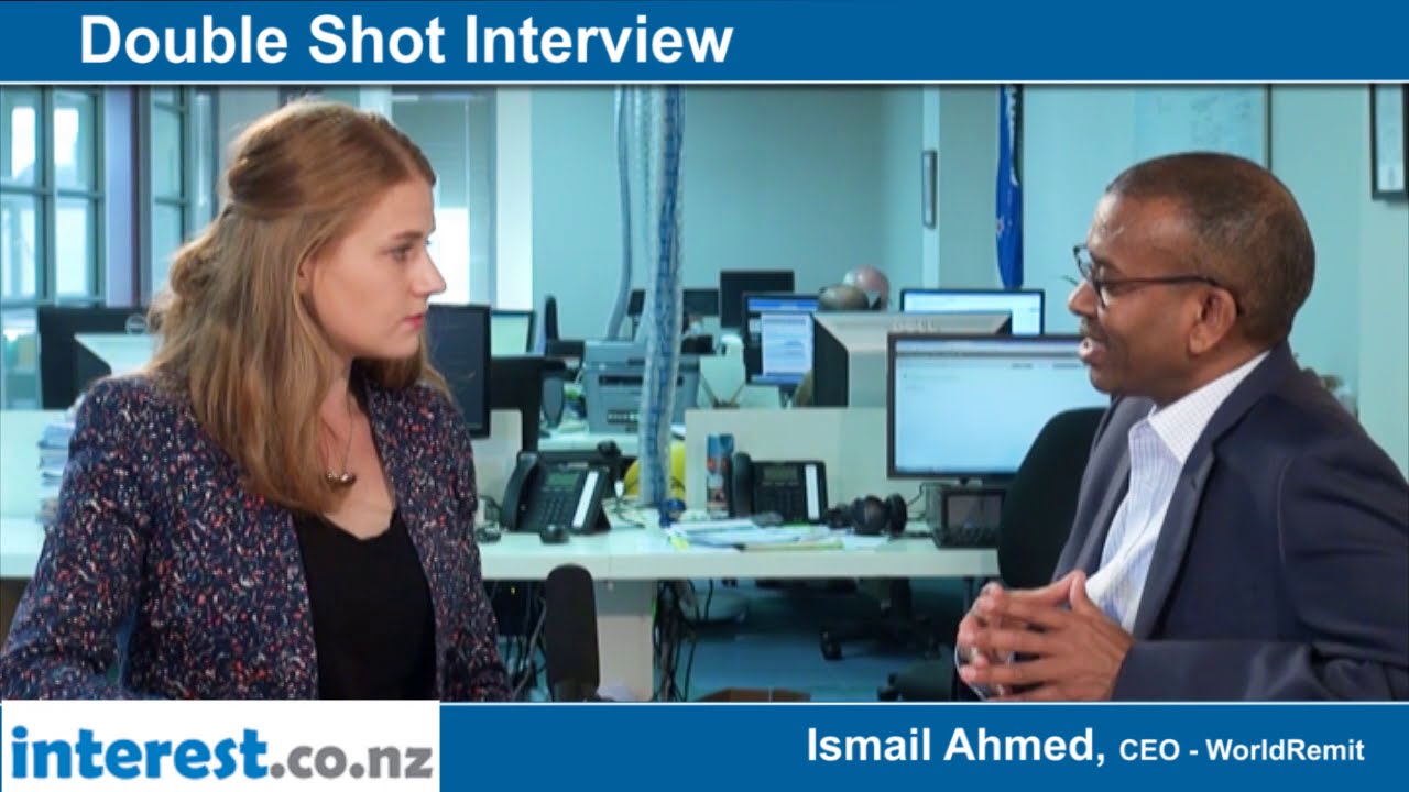 Double Shot Interview with Ismail Ahmed - CEO, WorldRemit - April 2016