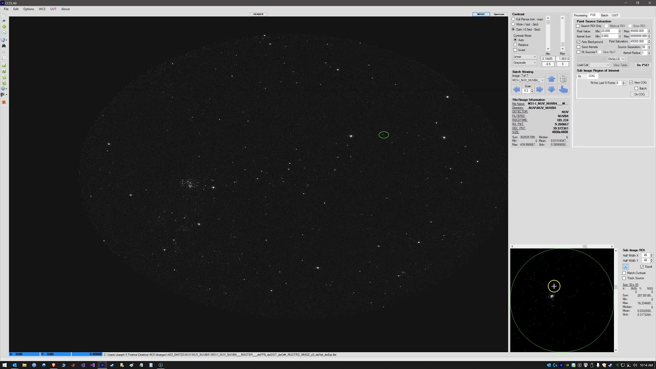 Saturation Correction Demonstration