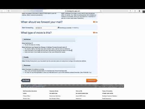 USPS Change of Address