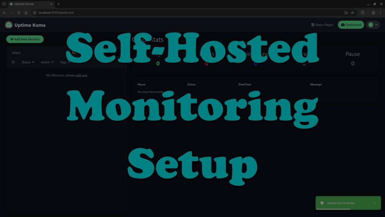 Self-Host Uptime Kuma Using Podman - Open Source Monitoring Made Easy
