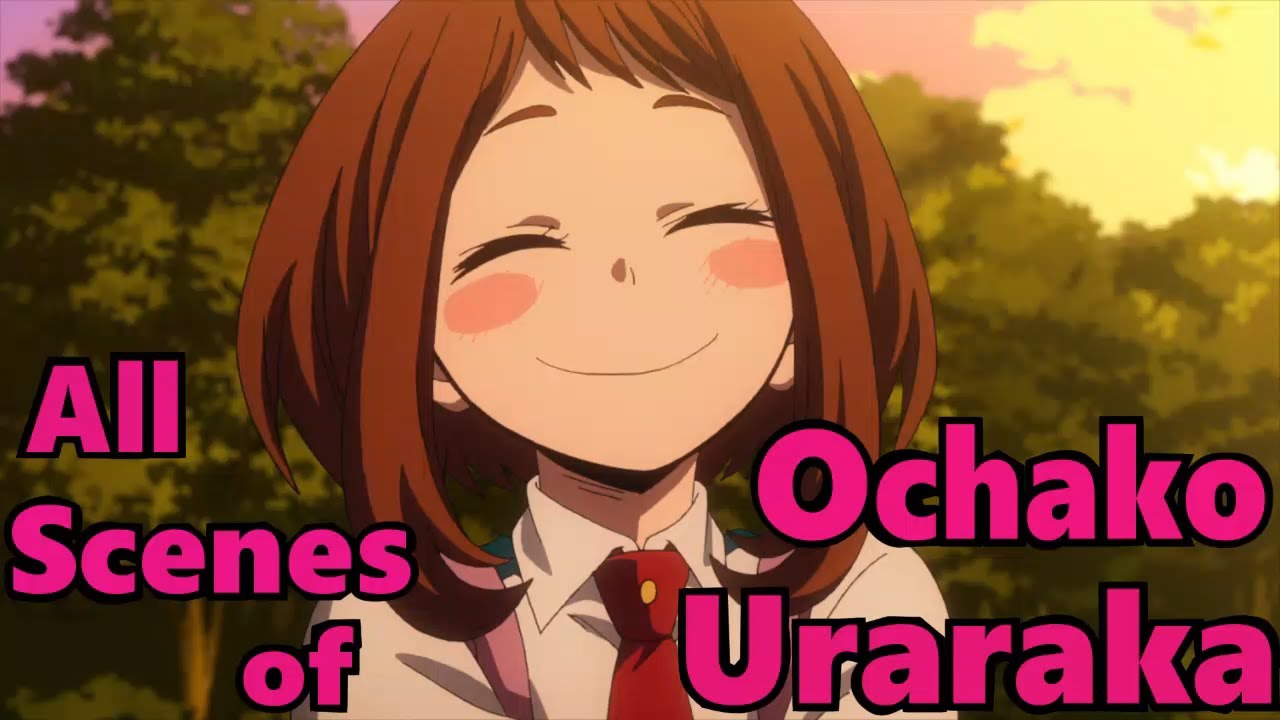 'All' Scenes of Ochako Uraraka in Season 1 (BNHA)