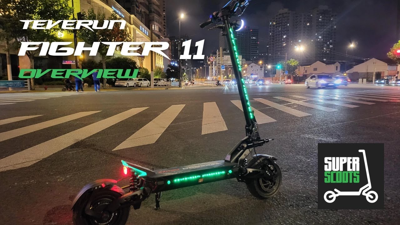 TEVERUN FIGHTER 11 PLUS: 85km/h Speed, 120KM Range Scooter