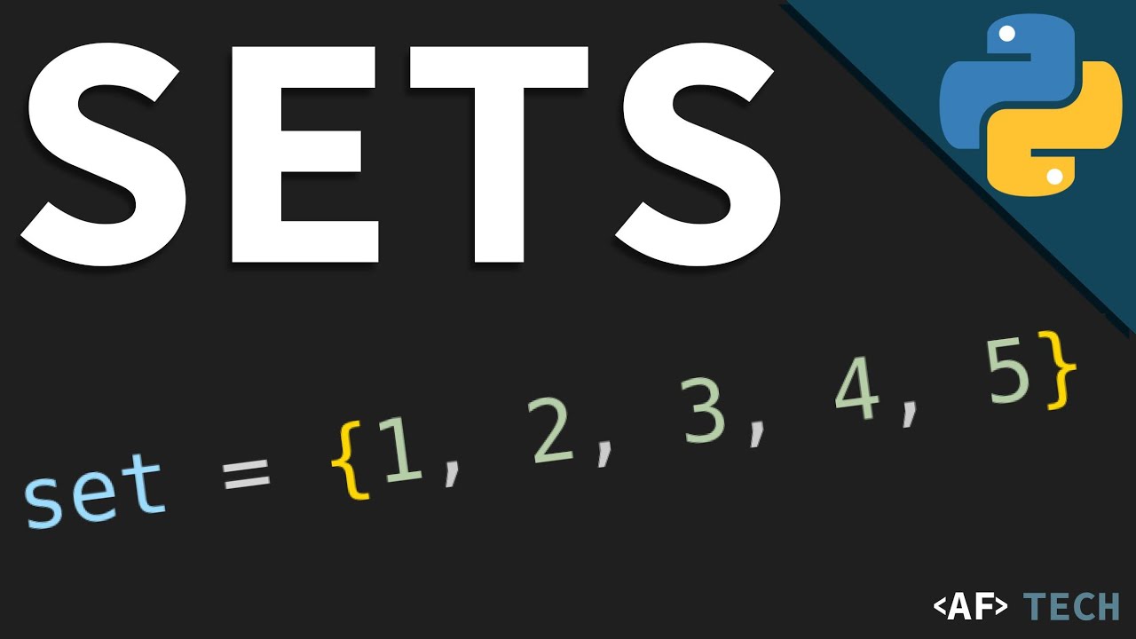 Sets in Python - Unordered Collections