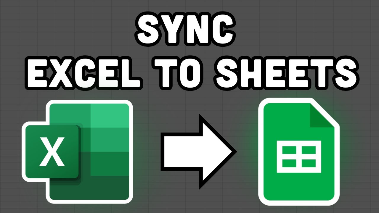 How to Sync Excel to Google Sheets (no coding required)