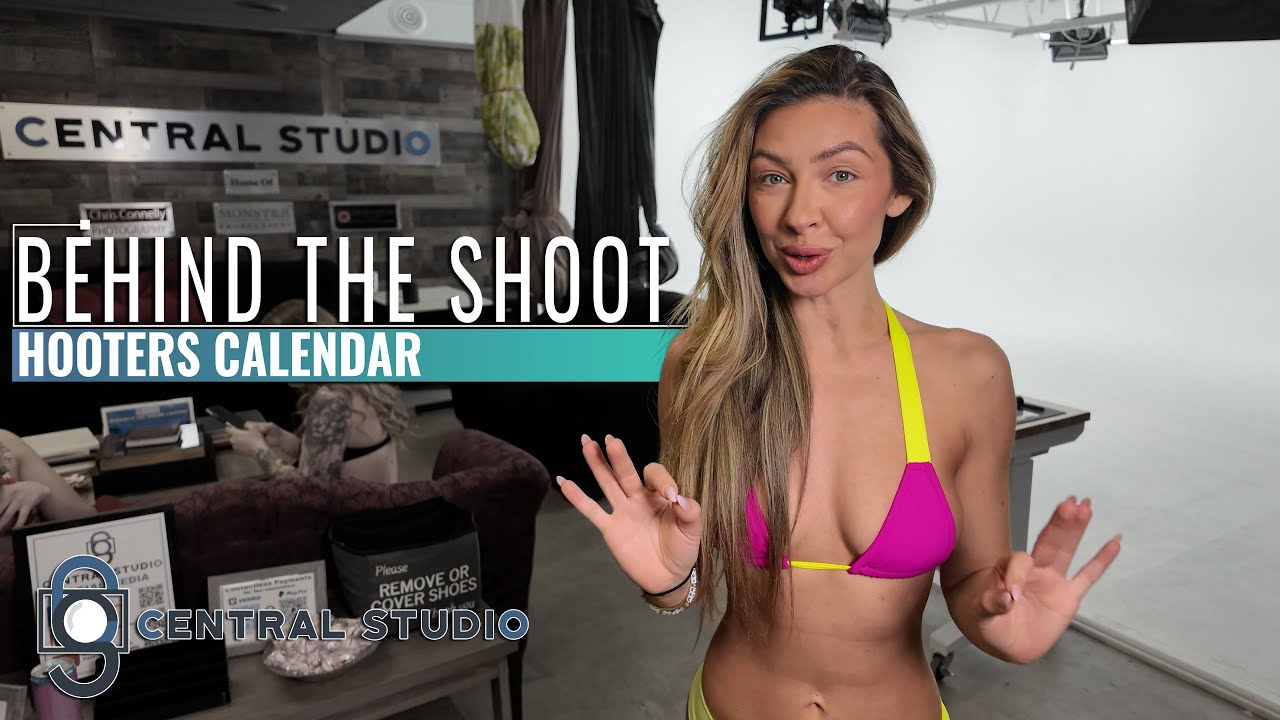 Central Studio - Behind the Shoot - Hooters Calendar