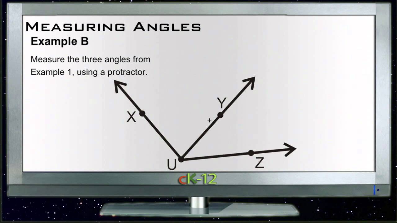 Measuring Angles: Examples (Basic Geometry Concepts)