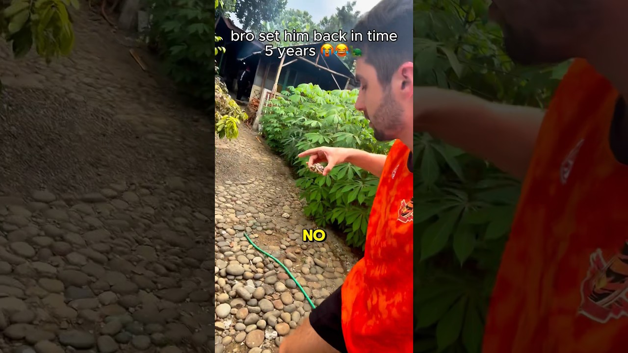 He got send back 5 years😂🐢