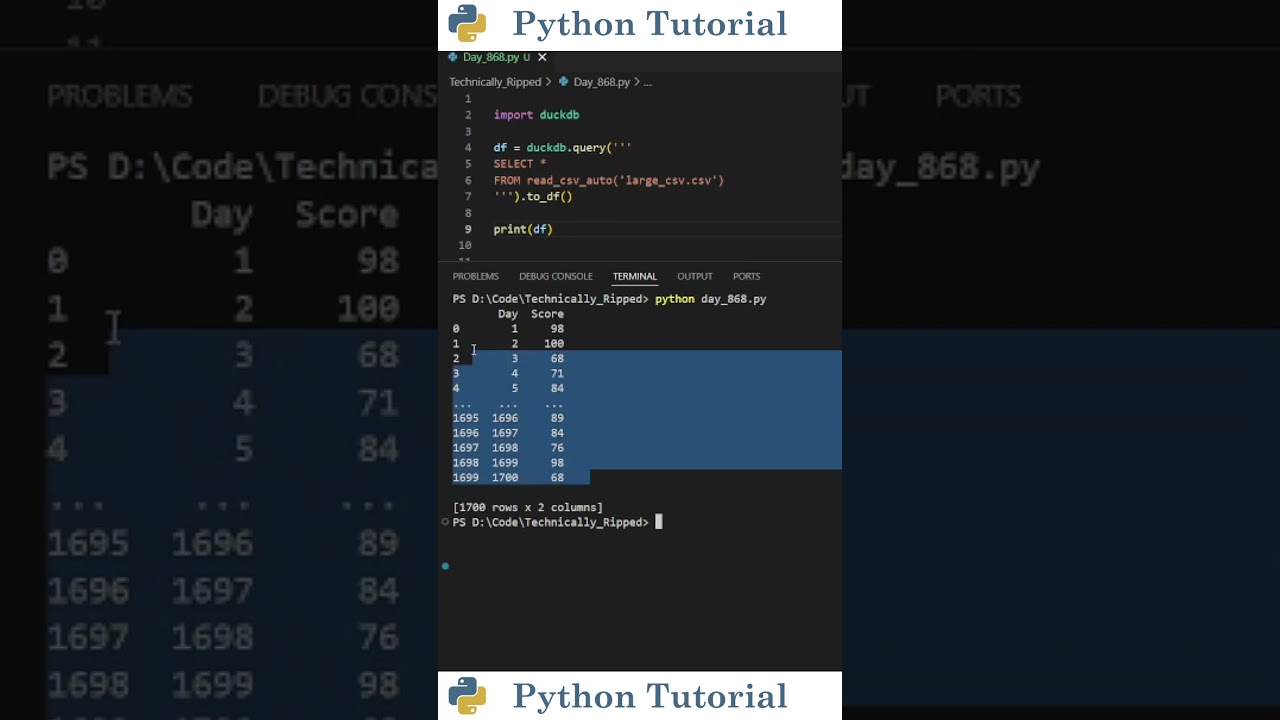 How To Use LIMIT In DuckDB | Python Tutorial