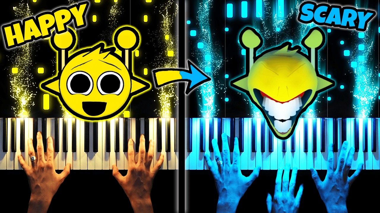 Incredibox Sprunki Sounds | HAPPY to SUPER SCARY but...