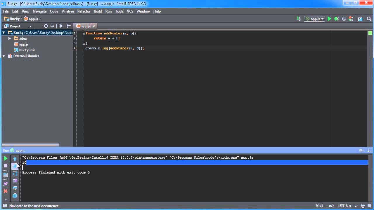 Node.js Tutorial for Beginners - 3 - Basic Concepts