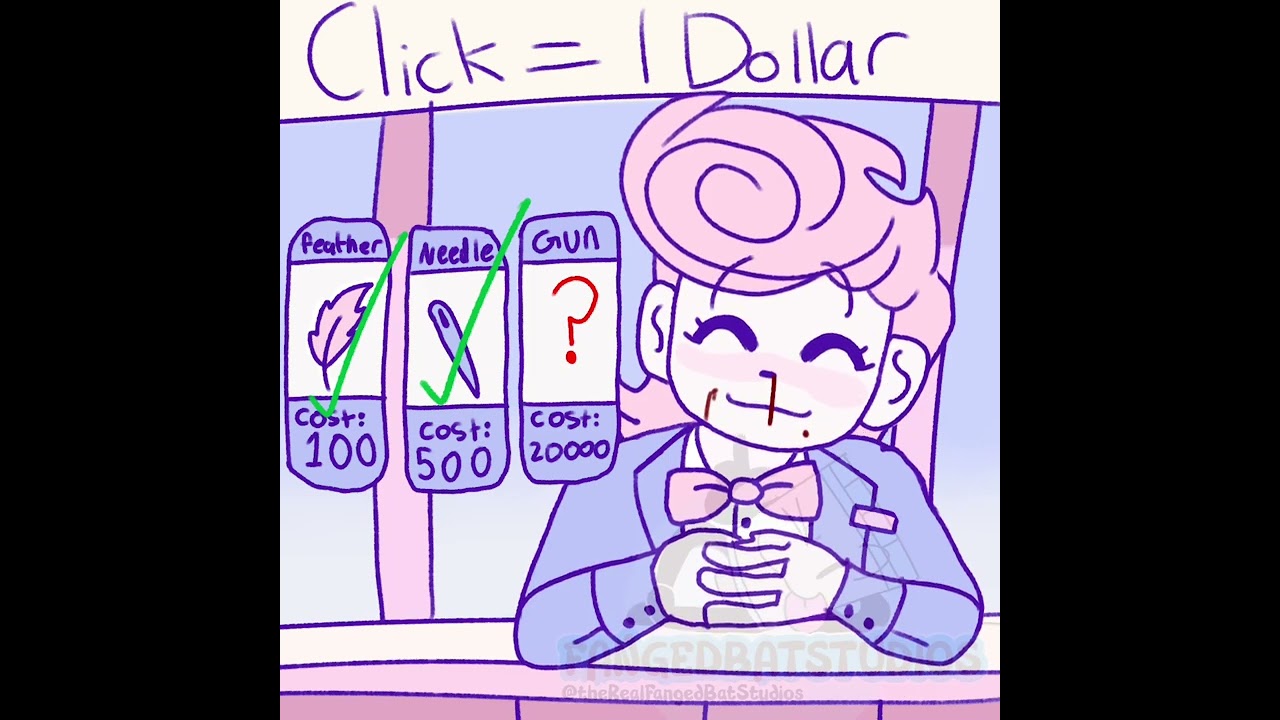 I just played blood money and I love it😭 #animation #horror #bloodmoney #art #tweening #game #meme 