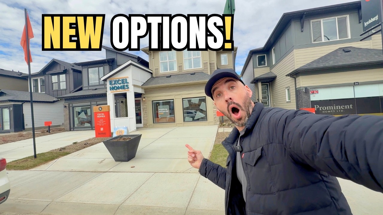 Inside MORE Show Homes in Lewisburg Calgary | Front Garage + Duplex Homes