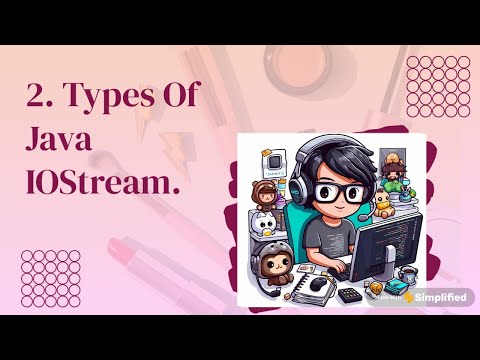 IOStream Types in Java File Handling | Java IO Stream Tutorial