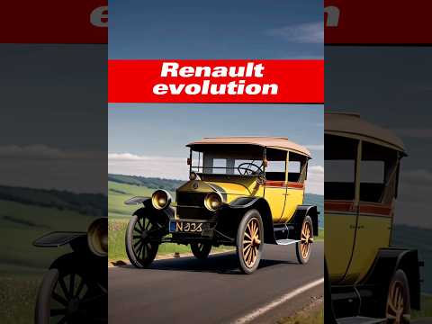 Renault evolution #renault #carhistory #carevolution #autohistory
