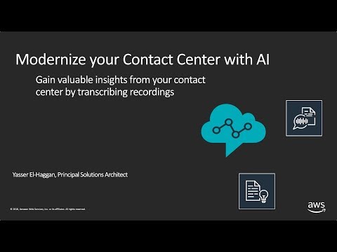 Modernize Your Contact Center with AI: Gain Valuable Insights by Transcribing Recordings