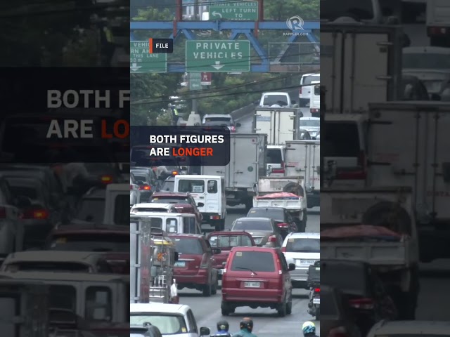 Filipinos lost more hours in Metro Manila, Davao City traffic in 2025