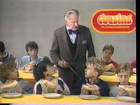 Cousins Subs - Vincent Price (1986 Milwaukee)