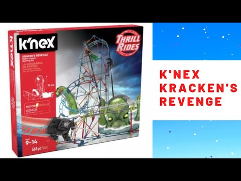 K’NEX Kraken's Revenge Roller Coaster Set - Building A K'NEX Set For The First Time