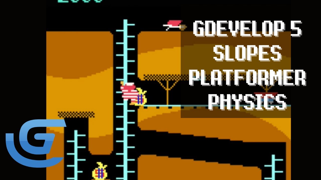 GDevelop 5 Slopes Platformer Physics