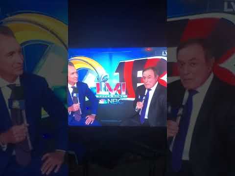 Final broadcast with Chris Collinsworth and Al Michaels