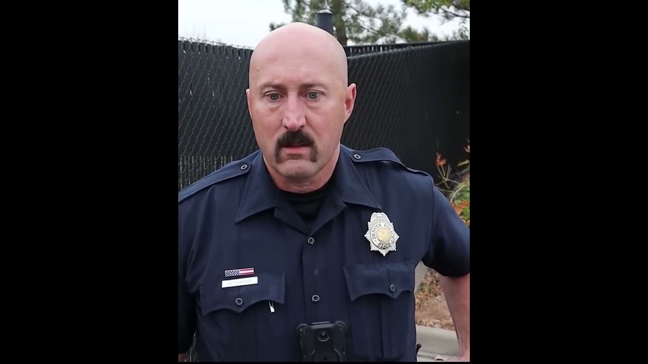 Mustache Ride Gets COP Owned at ID Refusal & Sent on Walk of Shame #denver #colorado #mustache