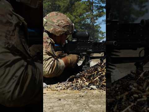 M240 Weapon Systems Qualification Training #shorts #military #unitedstates