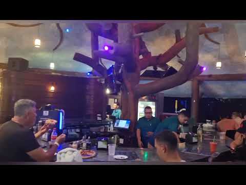 Exploring Hot Springs at Los Lagos Spa & Resort by Night, La Fortuna, Costa Rica