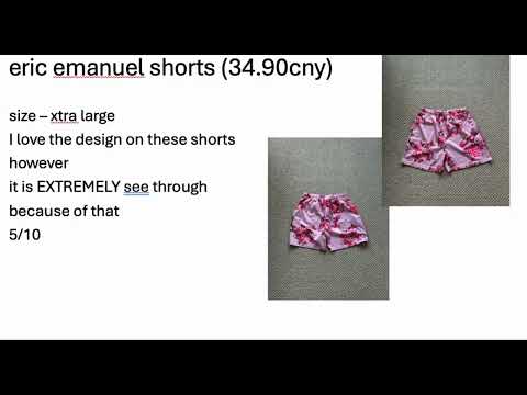 eric emanuel shorts