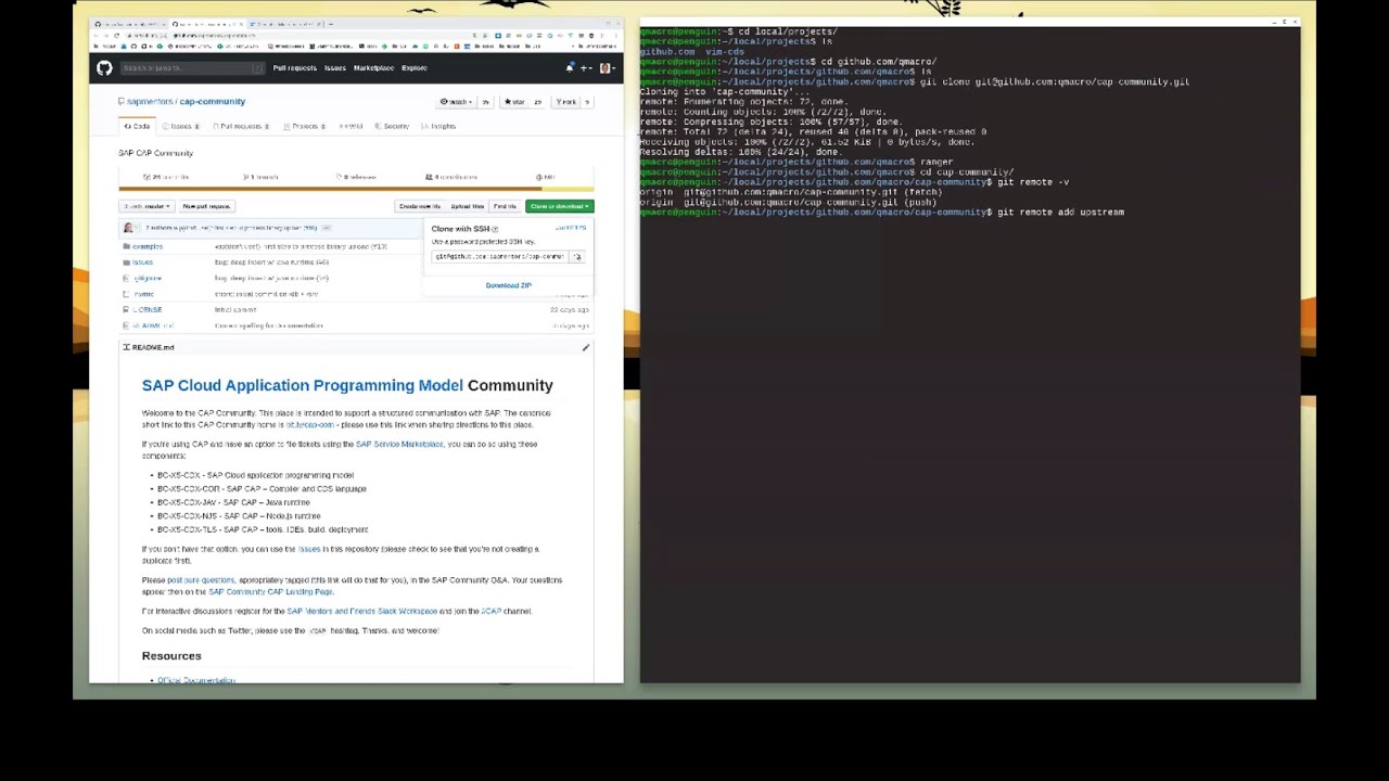 Ep.42 – Impromptu stream on GitHub CAP Community work