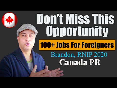 Brandon RNIP PR Visa Program 2020