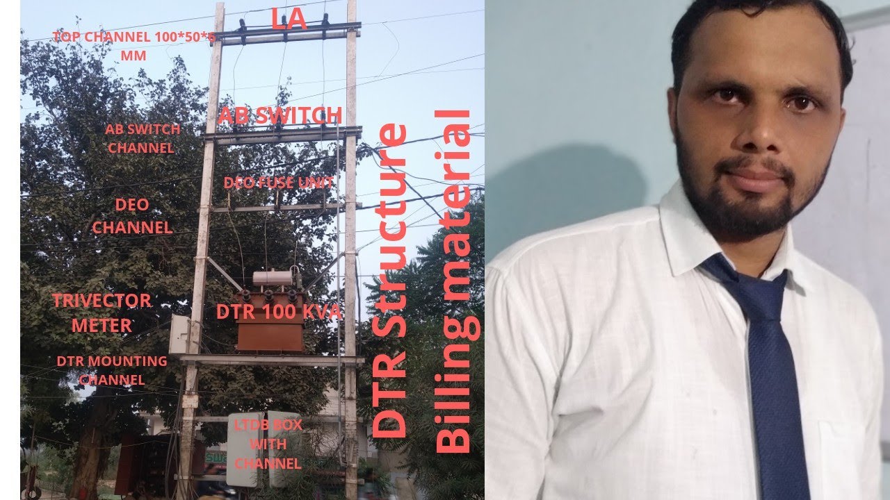DTR Structure Billing material/Estimate of DTR🔥🔥