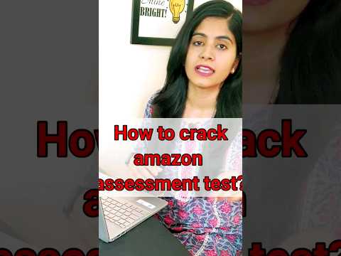 Clear Amazon Assessment test in first attempt #amazonassessmenttest #workfromhomejob #jobforfresher