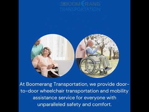 NJ Medical Transportation | Wheelchair Transport | Ambulance/BLS | Boomerang Transport