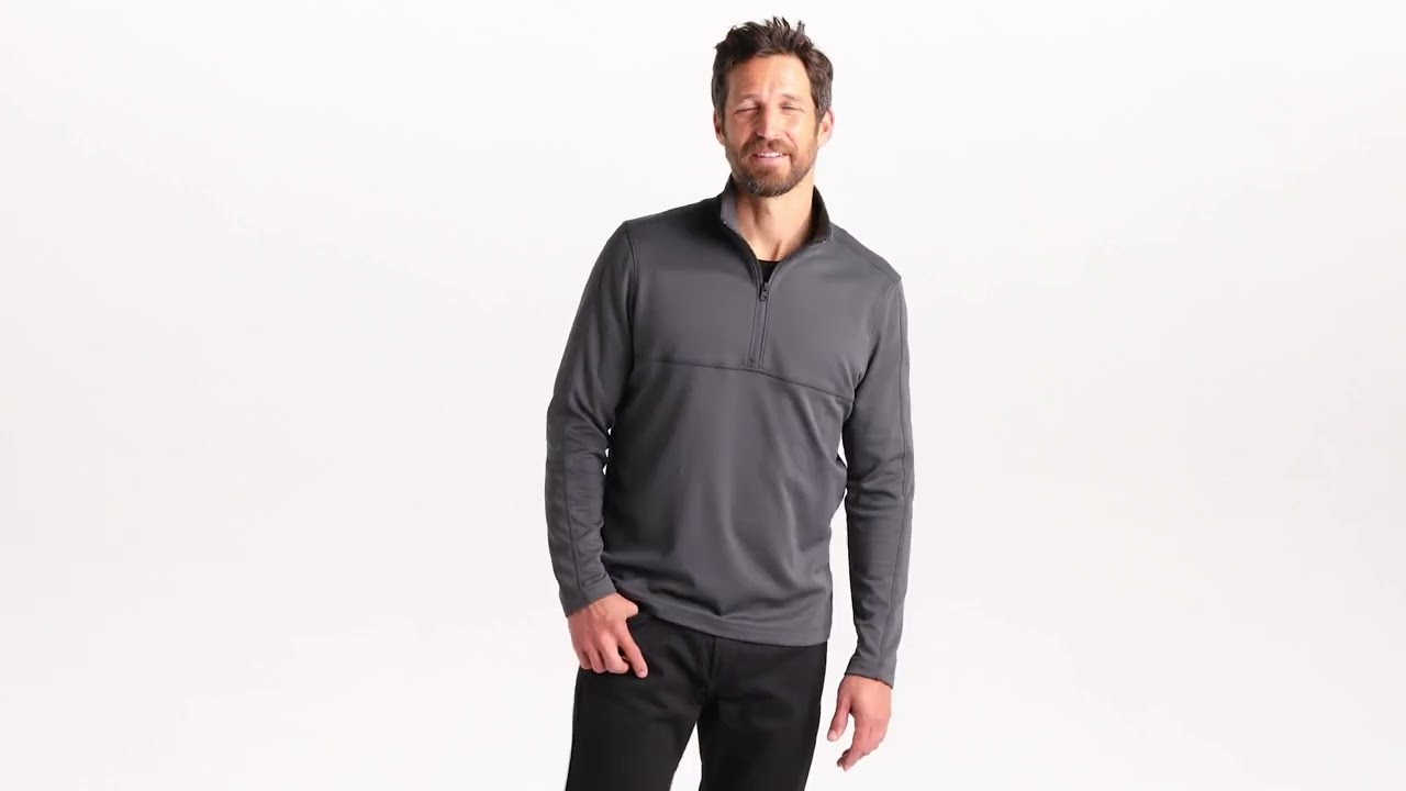 Port Authority® Smooth Fleece 1/4-Zip F804