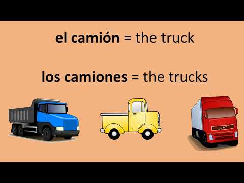 Spanish nouns ending in a consonant