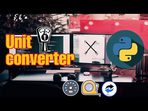 Unit Converter Using Python | Python Beginner Project | Crazy Coders