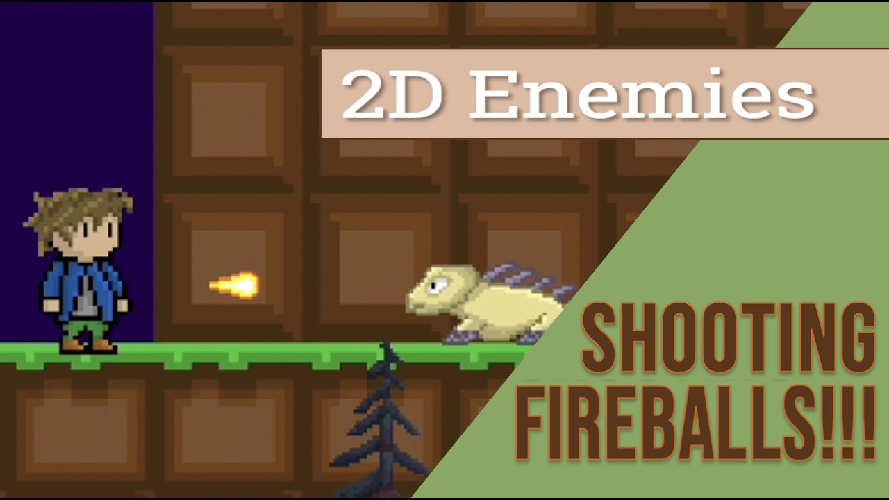 6. Shooting Fireballs! -- Just Add Enemies (Unity Tutorial)