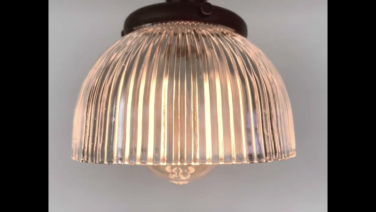 Factory antique glass Pendant light