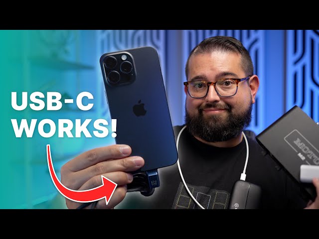 Top useful iPhone 15 USB-C features other than charging