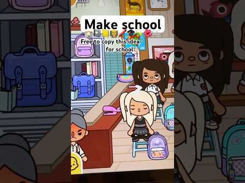 Make school {free to copy this school}π« #tocaboca #aesthetic