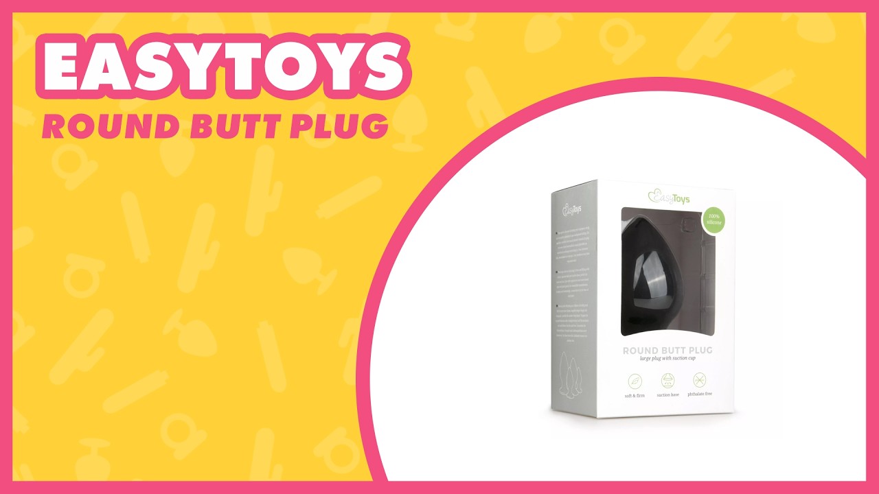 EasyToys Round Butt Plug Overview & Hands-Free Fun 💗 EasyToys