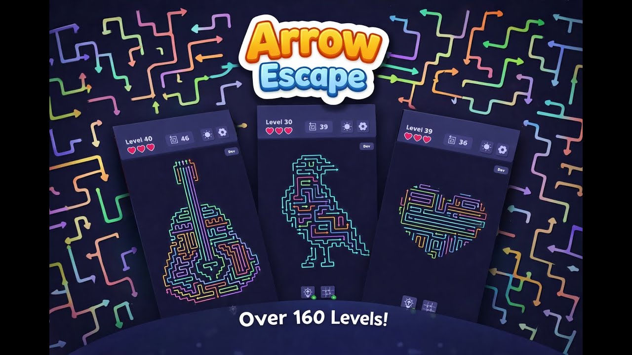 Arrow Escape Puzzle Game Unity Source Code - Get Unity Code