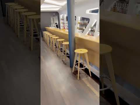 Whisky Bar At The Swiss Air Lounge In The Zurich International Airport